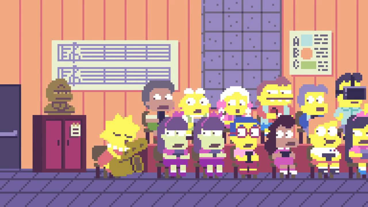 SIMPSONS PIXELS - YouTube