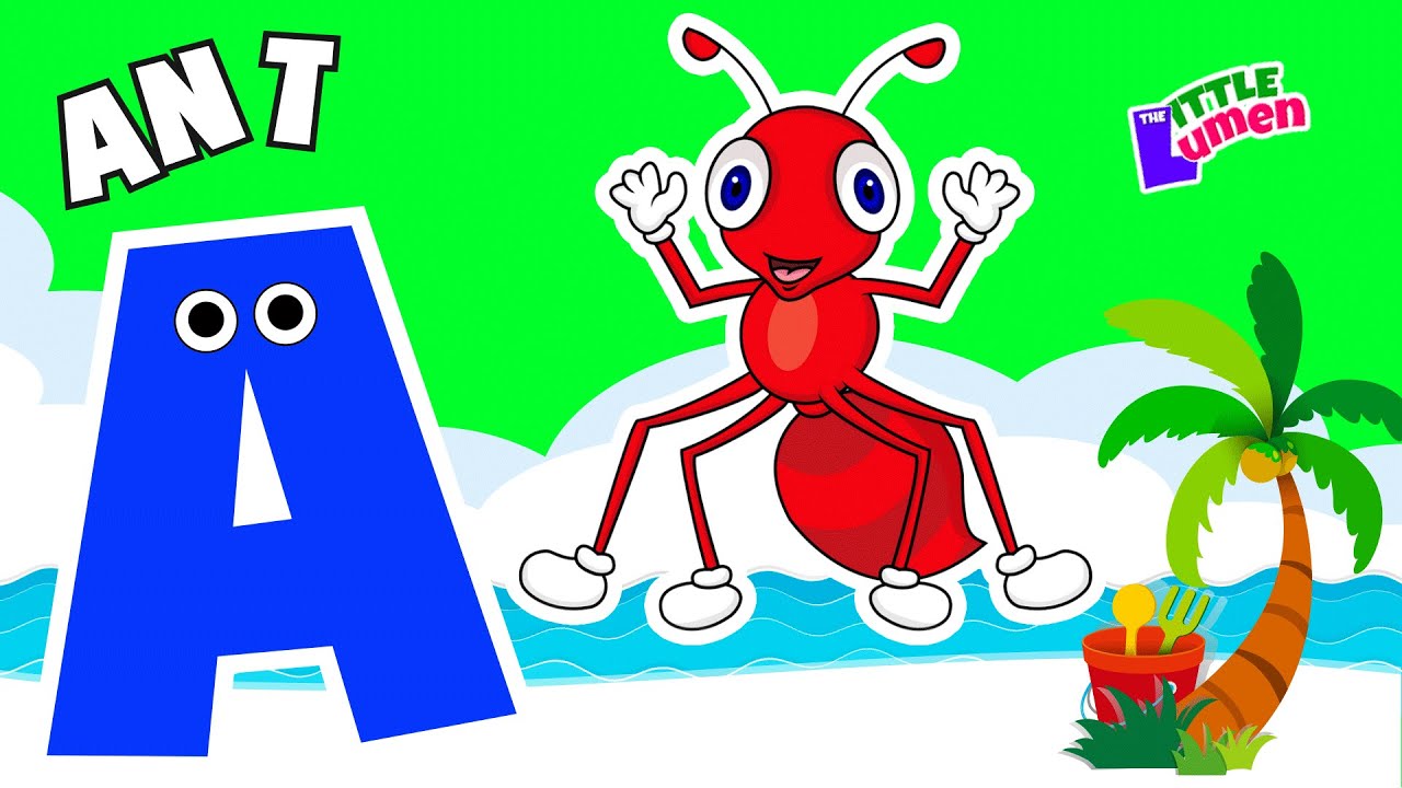 ABC Animals Phonics Song | ABC Phonics Song For Kindergarten | A for ...