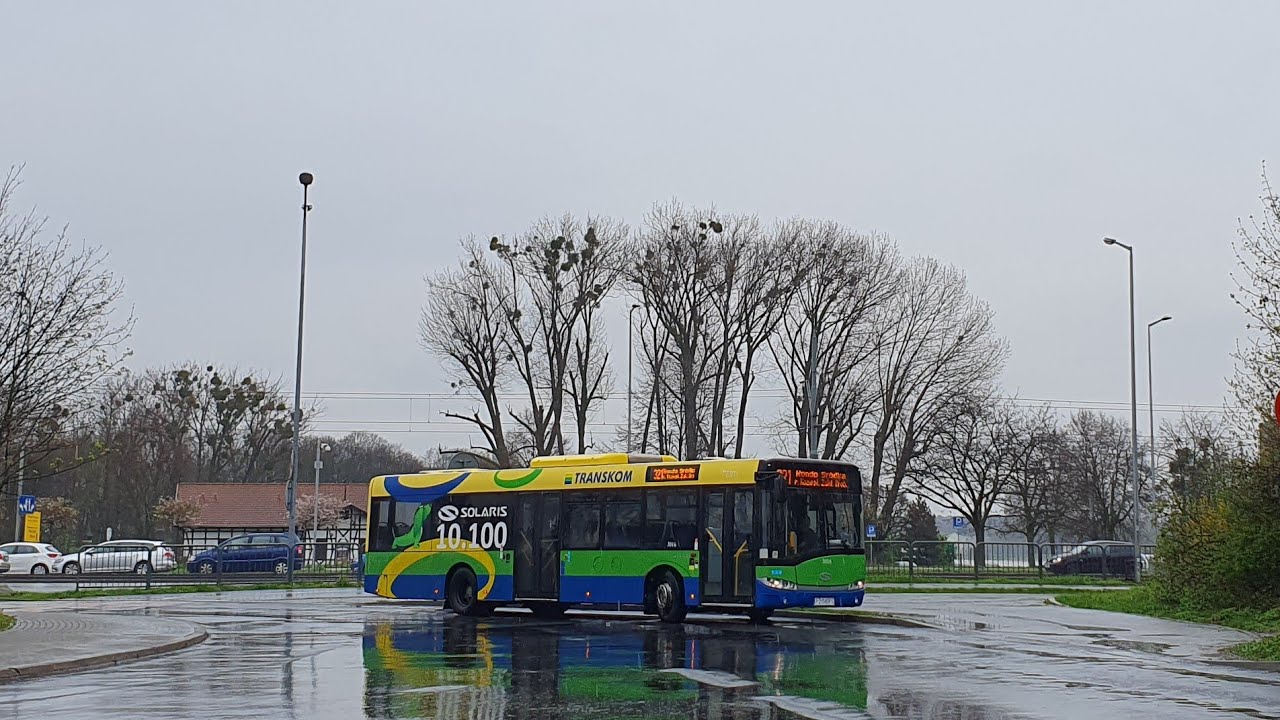 Transkom Koziegłowy - linia 321 | Solaris Urbino 12 III #3016 - YouTube