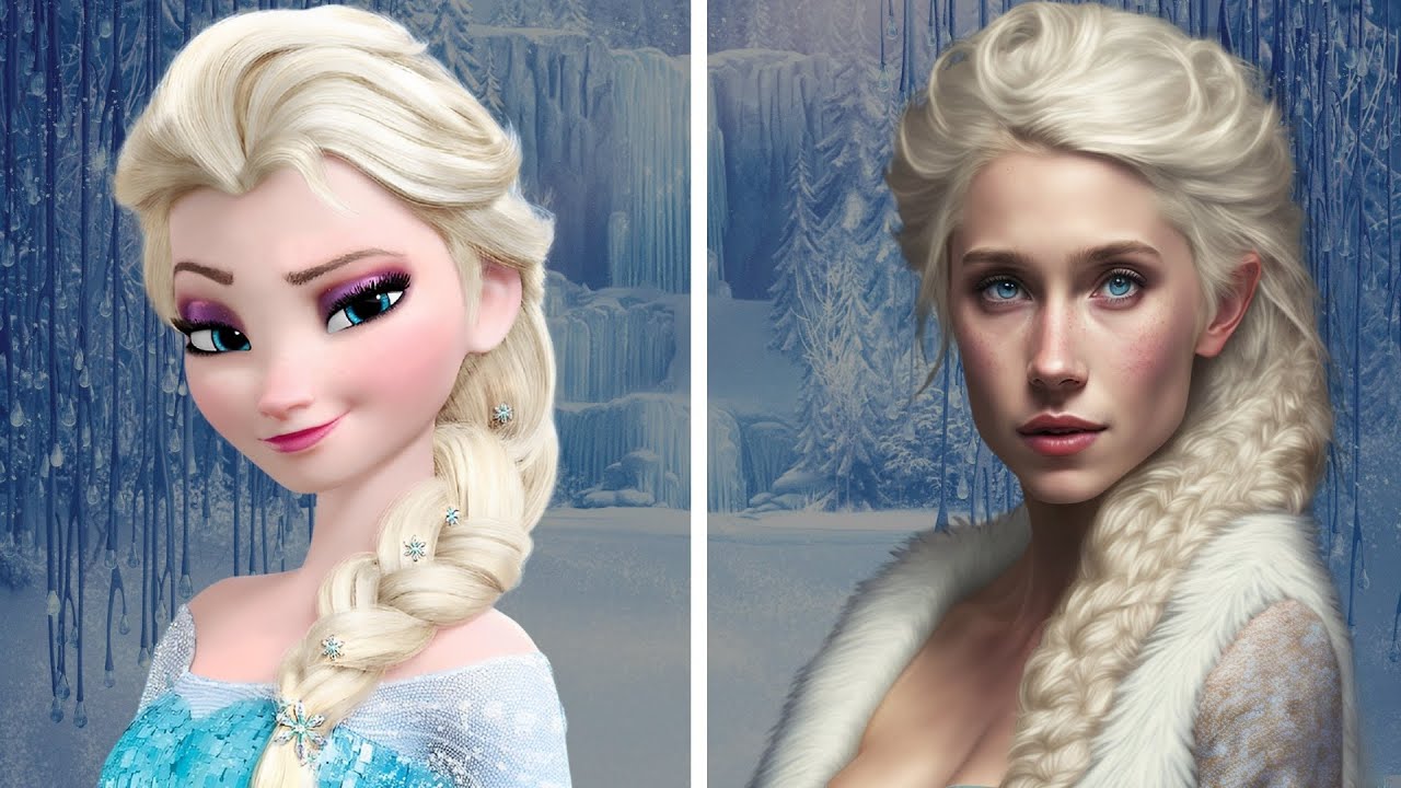 AI Brings Disney Characters to Life - YouTube