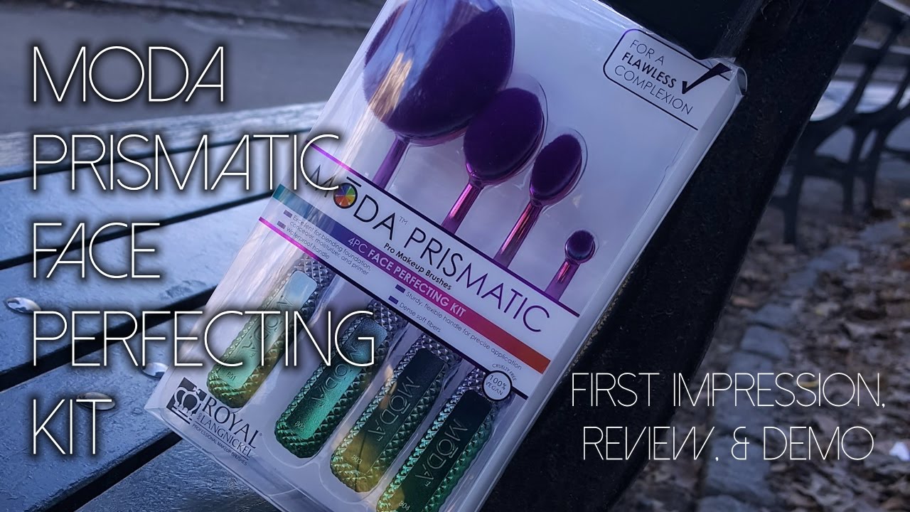 MODA Prismatic Face Perfecting Kit Demo & First Impression - YouTube