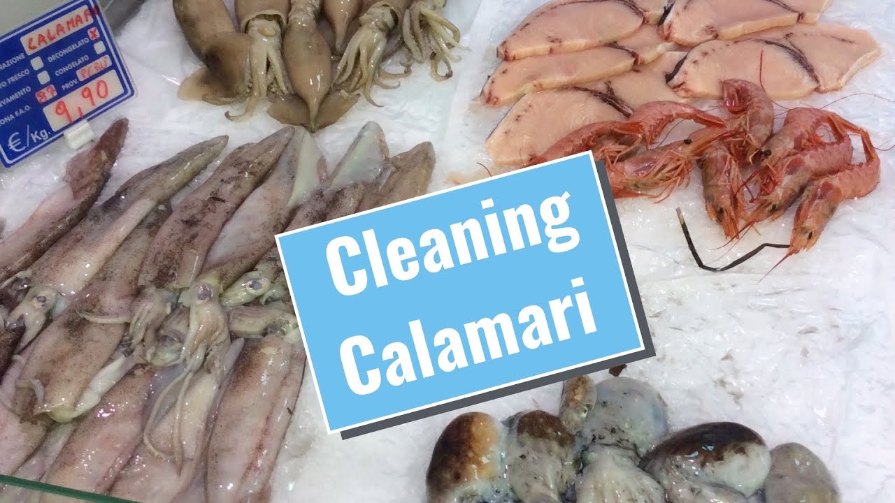 Calamari Cleaning - YouTube