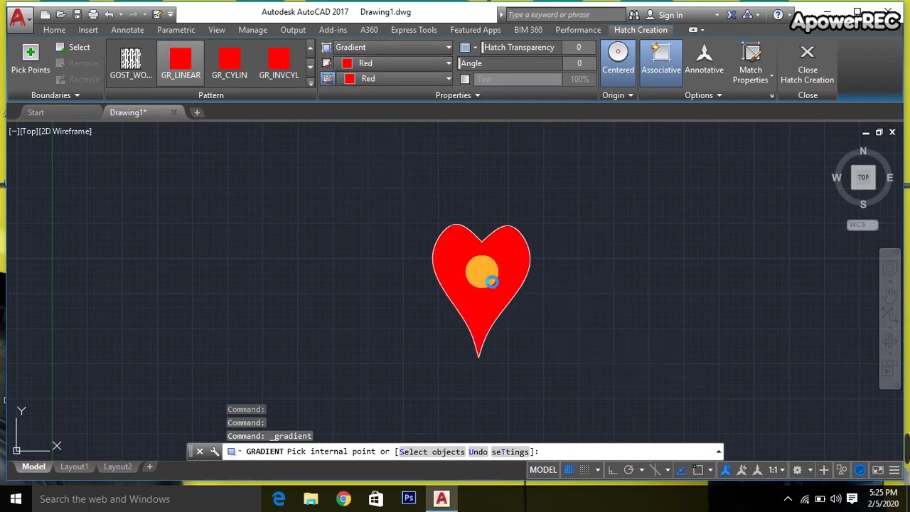 How to draw Heart In AutoCAD - Redesign Engineering - YouTube
