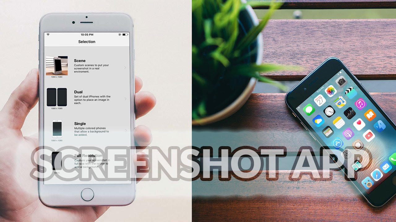 How to add an iPhone template to your SCREENSHOTS! - YouTube