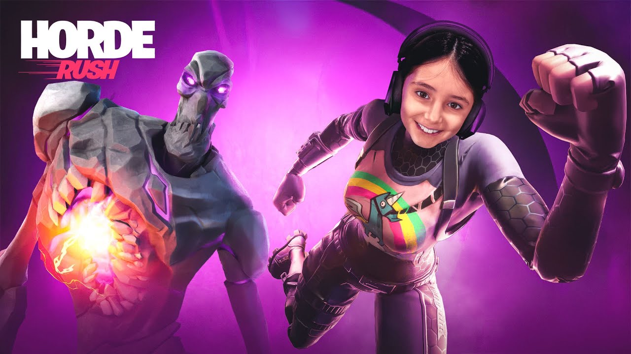 Surviving the Onslaught: Fortnite Horde Rush Gameplay Adventure! - YouTube
