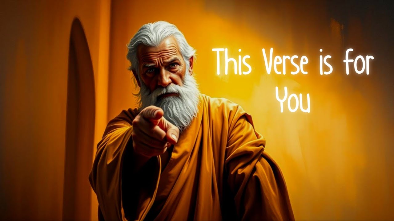 This Verse Was Sent for You - YouTube