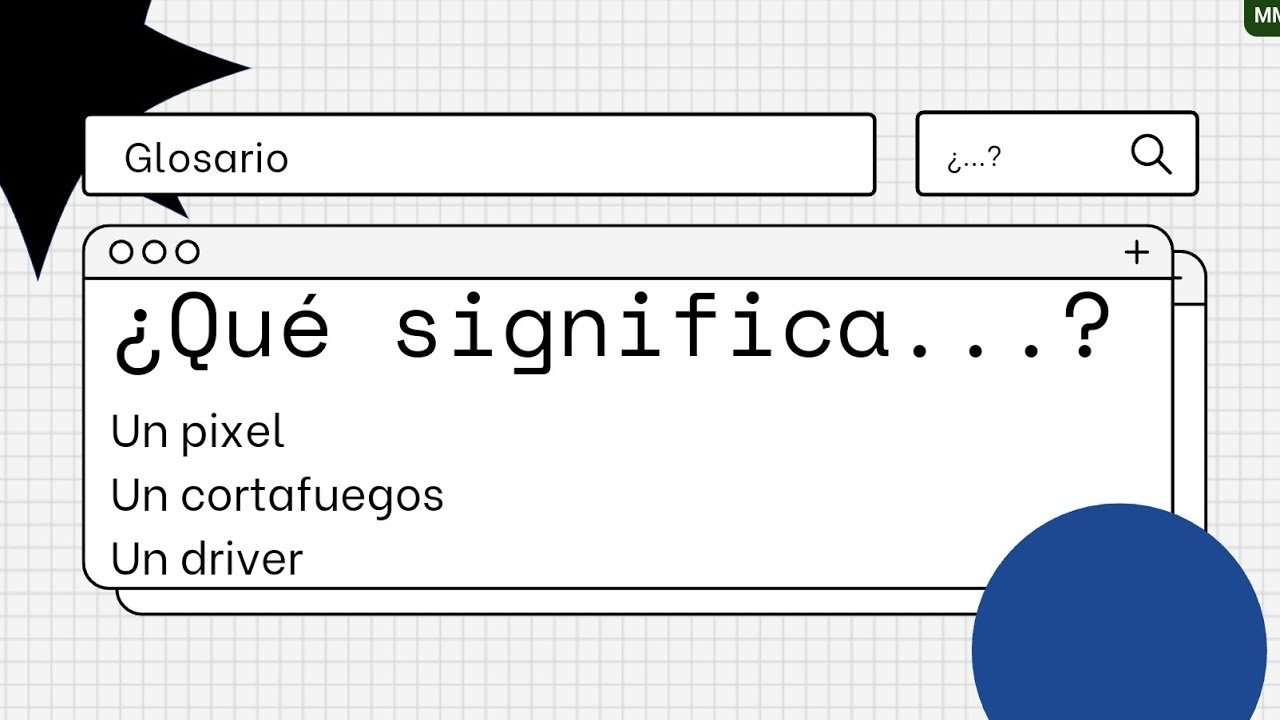 ¿Qué significa...? Pixel, Firewall y Driver - YouTube