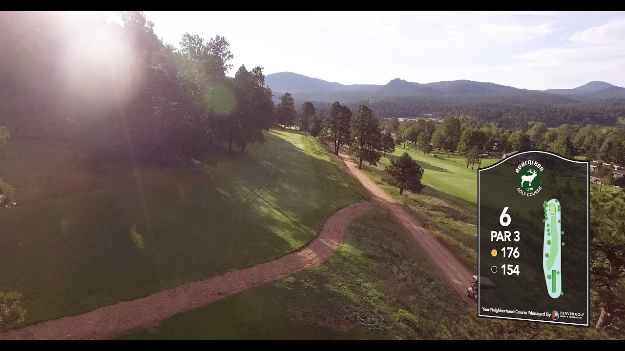 Evergreen Golf Course - Hole #6 | Denver Golf - YouTube