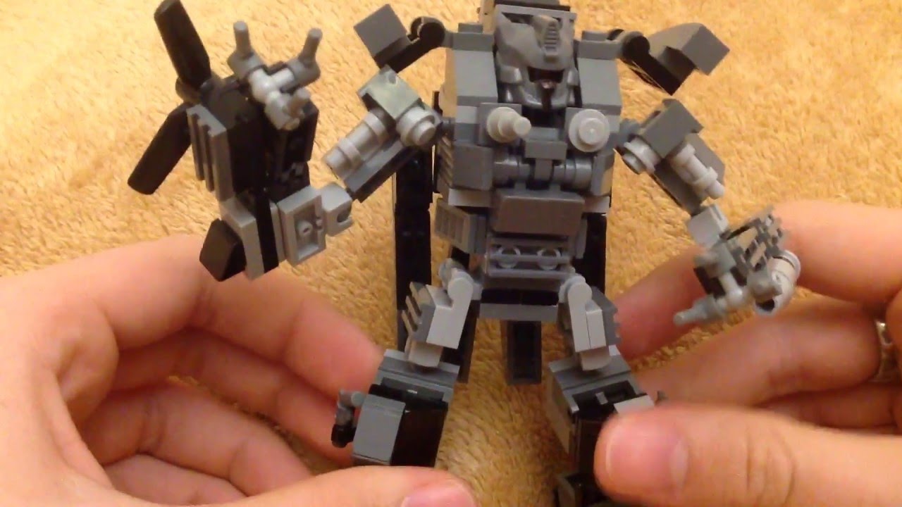 Lego Transformers Custom Blackout Review (обзор на русском) + Новость ...