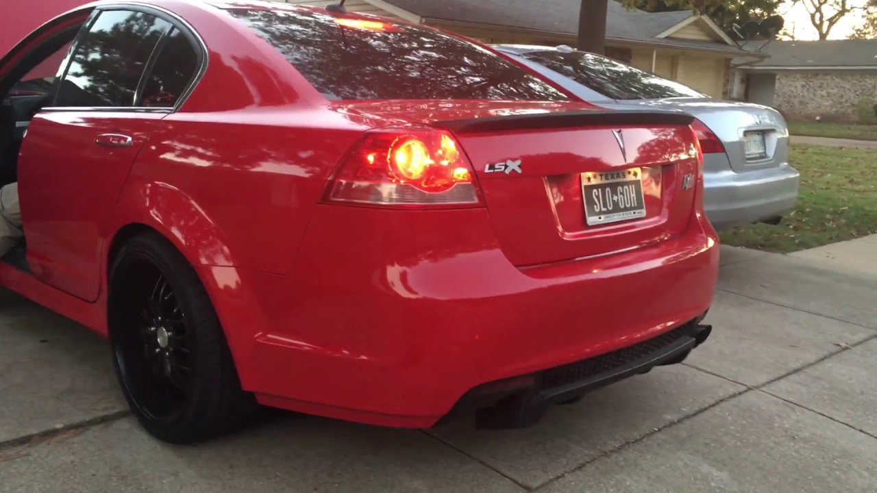 Pontiac G8 GT Cammed - YouTube