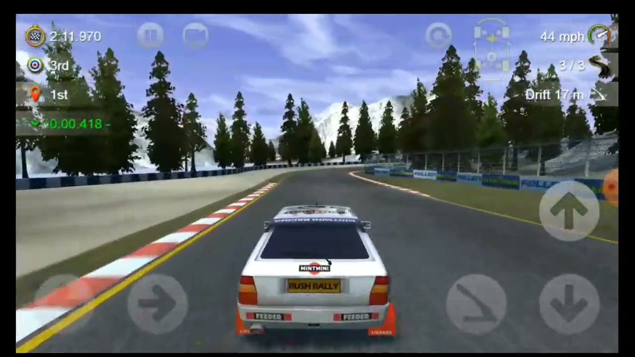 first time gameplay with my real voice and [playing Rush rally 2] - YouTube