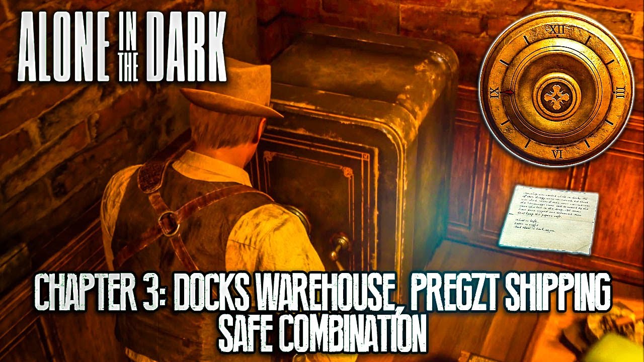 Alone in the Dark: Docks Warehouse, Pregzt Shipping Safe Code - YouTube
