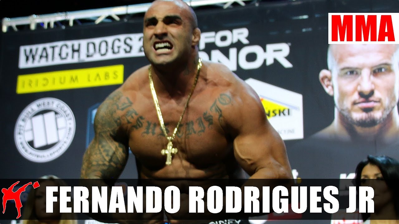 Fernando Rodrigues Jr: mam wielki apetyt na walkę - YouTube