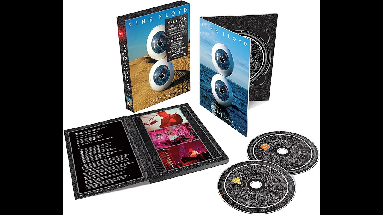 New Pink Floyd Pulse Blu-ray Unboxed And Japanese CD Bluray Atom Heart ...