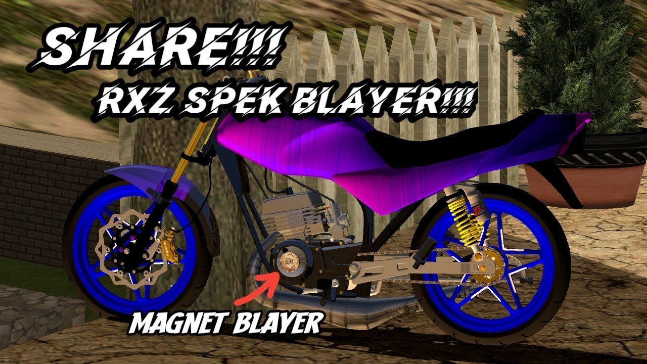 SHARE!!! RXZ Magnet YZ125 spek blayer || MOD GTA SA - YouTube