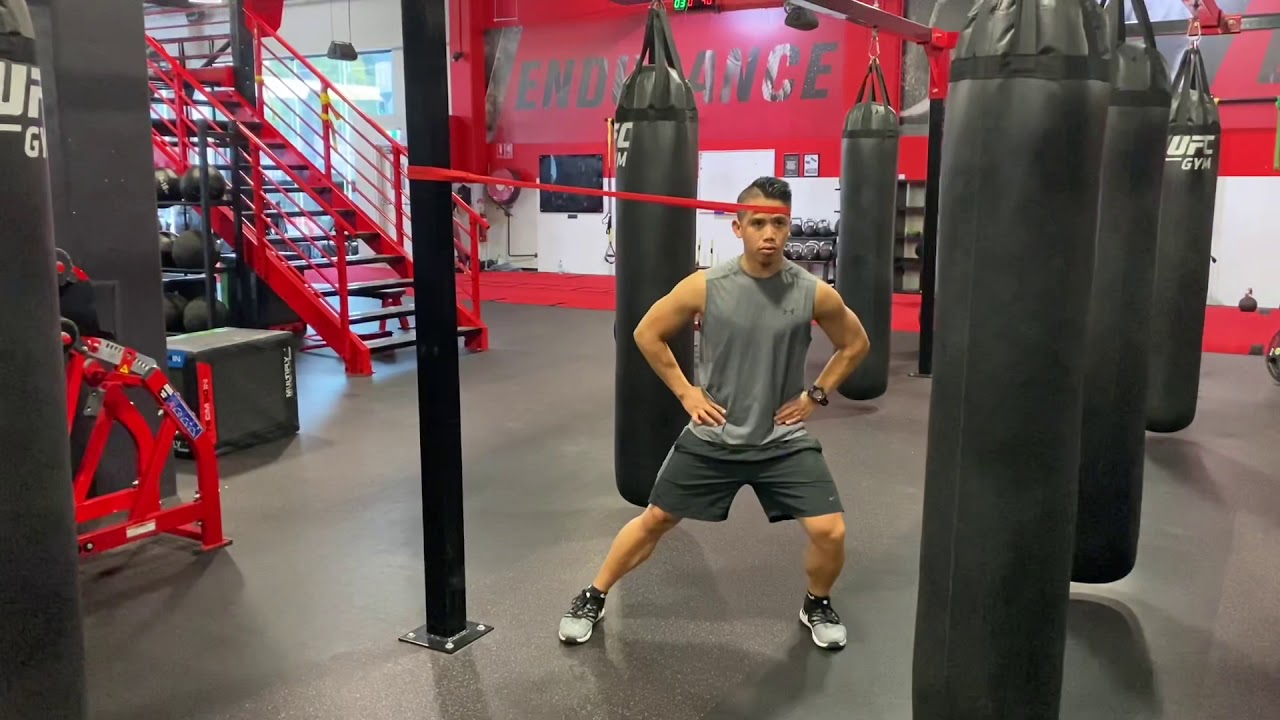 Banded Neck - Lateral Step Outs - YouTube