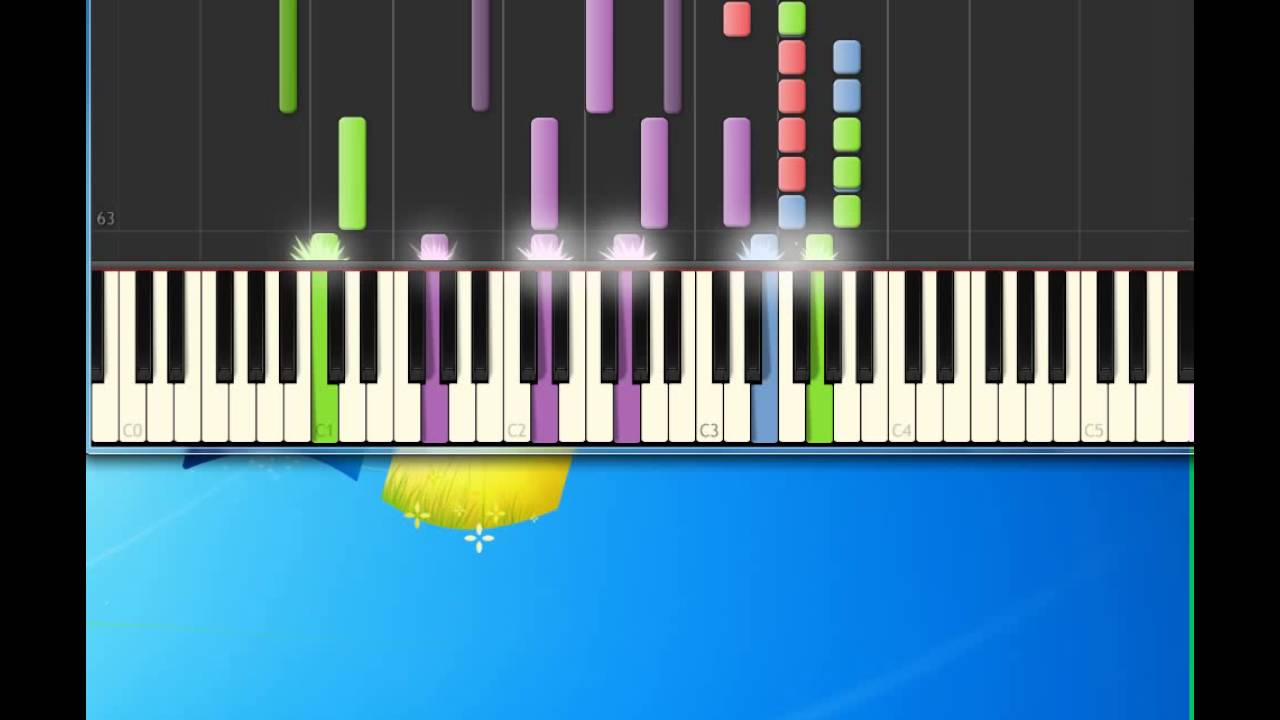 Alice Cooper Poison [Piano tutorial by Synthesia] - YouTube