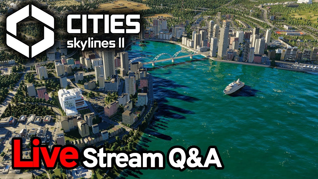 Cities Skylines 2 Review And Q&A Live Stream + GIVEAWAY - YouTube