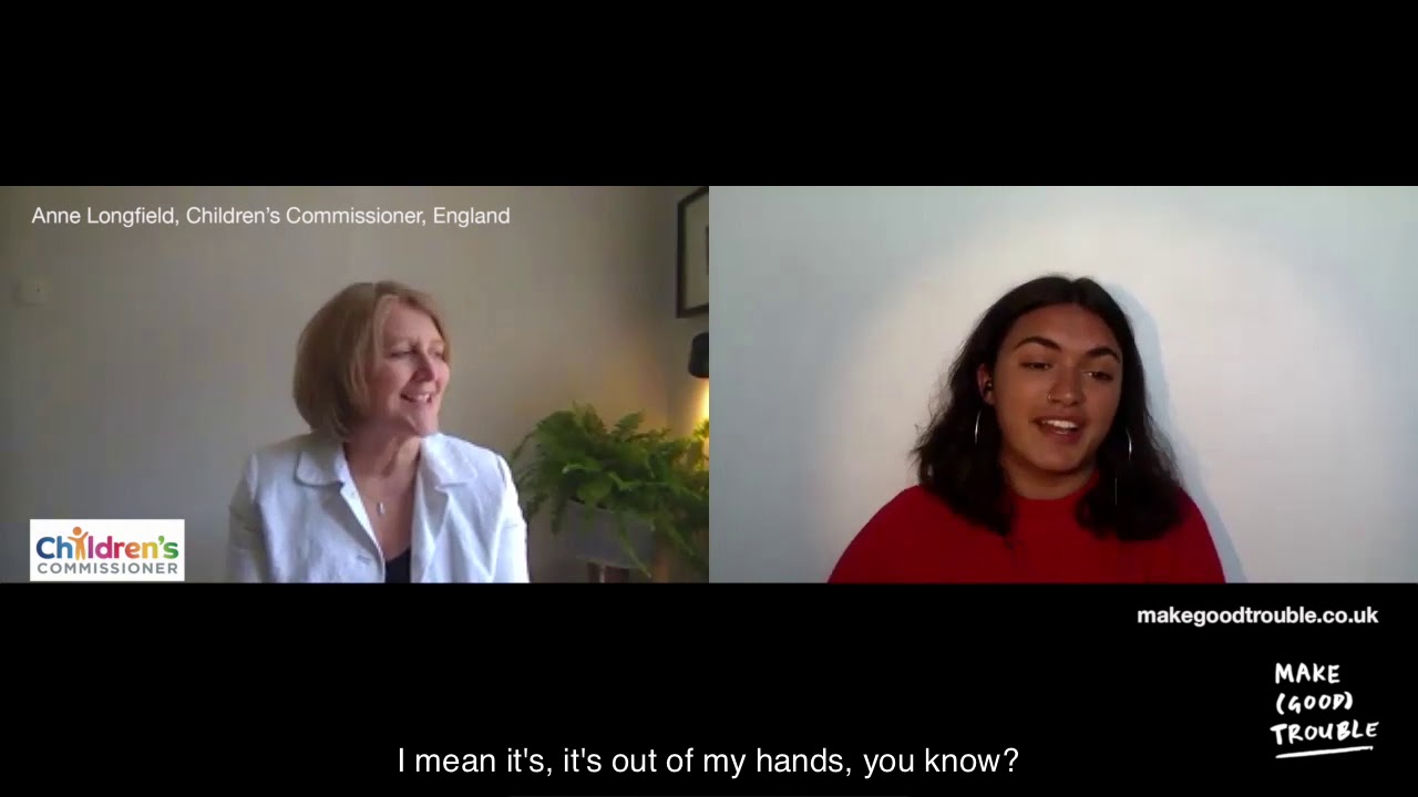 Lola meets the Children's Commissioner for England - YouTube