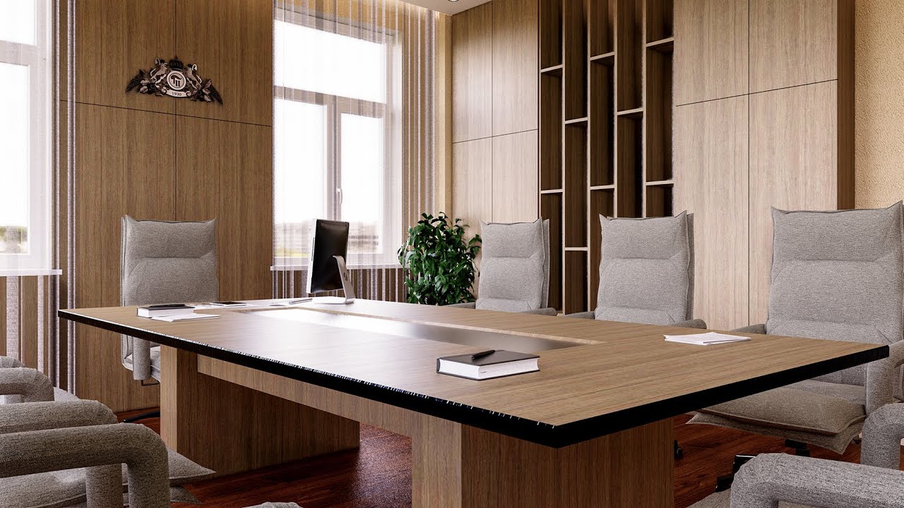 Endscape Rendering Office Meeting Room - YouTube