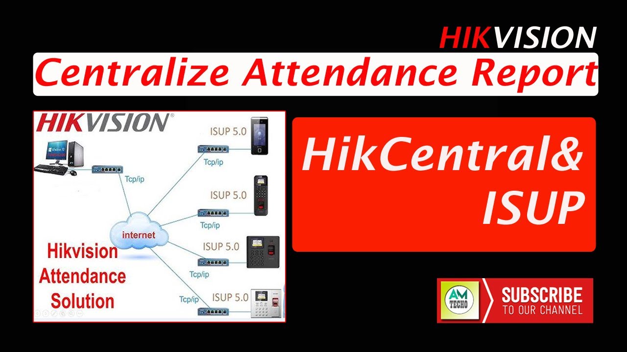 Hikvision Centralized Attendance Systeml ISUP Protocol l HikCentral ...