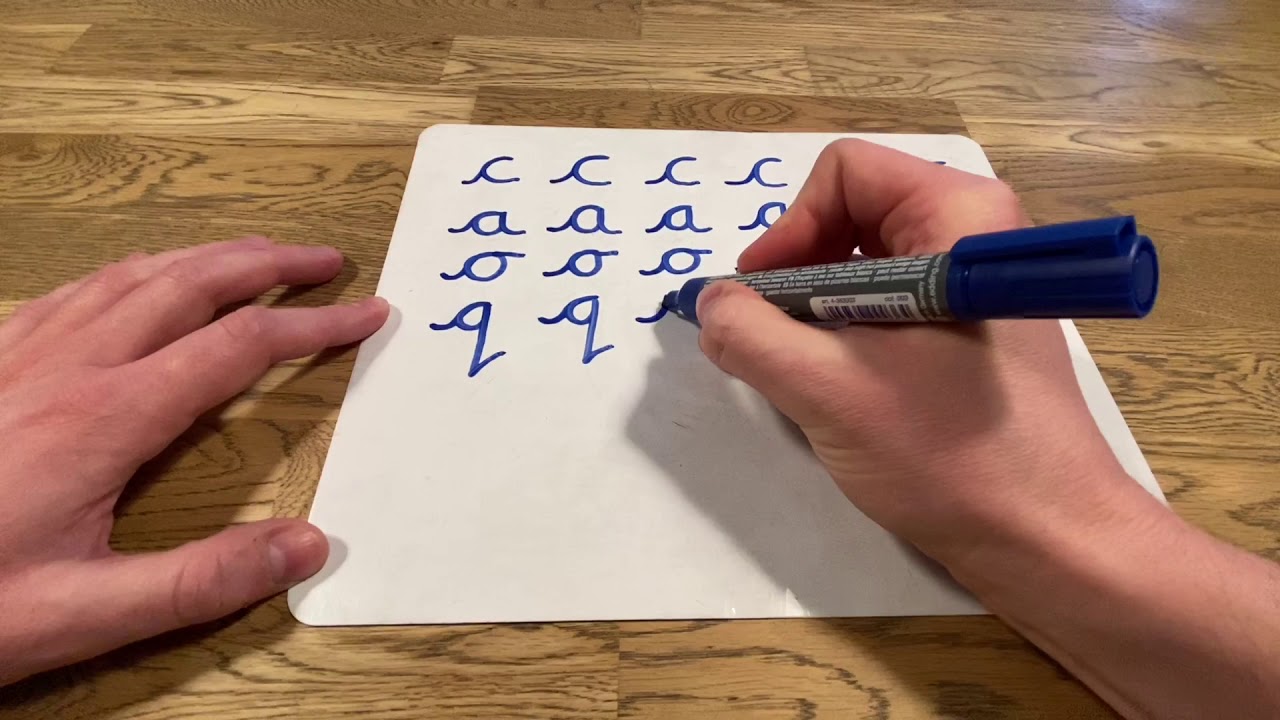 Mr Baldwin Curly Caterpillar Letter Formation - YouTube
