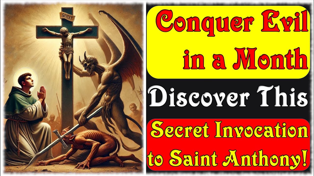 Unprecedentedly Powerful Invocation to Saint Anthony: Defeat Evil in ...