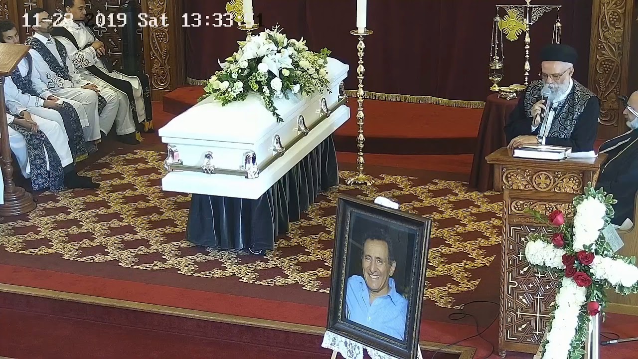 Fr Daniel Azer : The funeral's sermon of Deacon Maher Eskander - YouTube