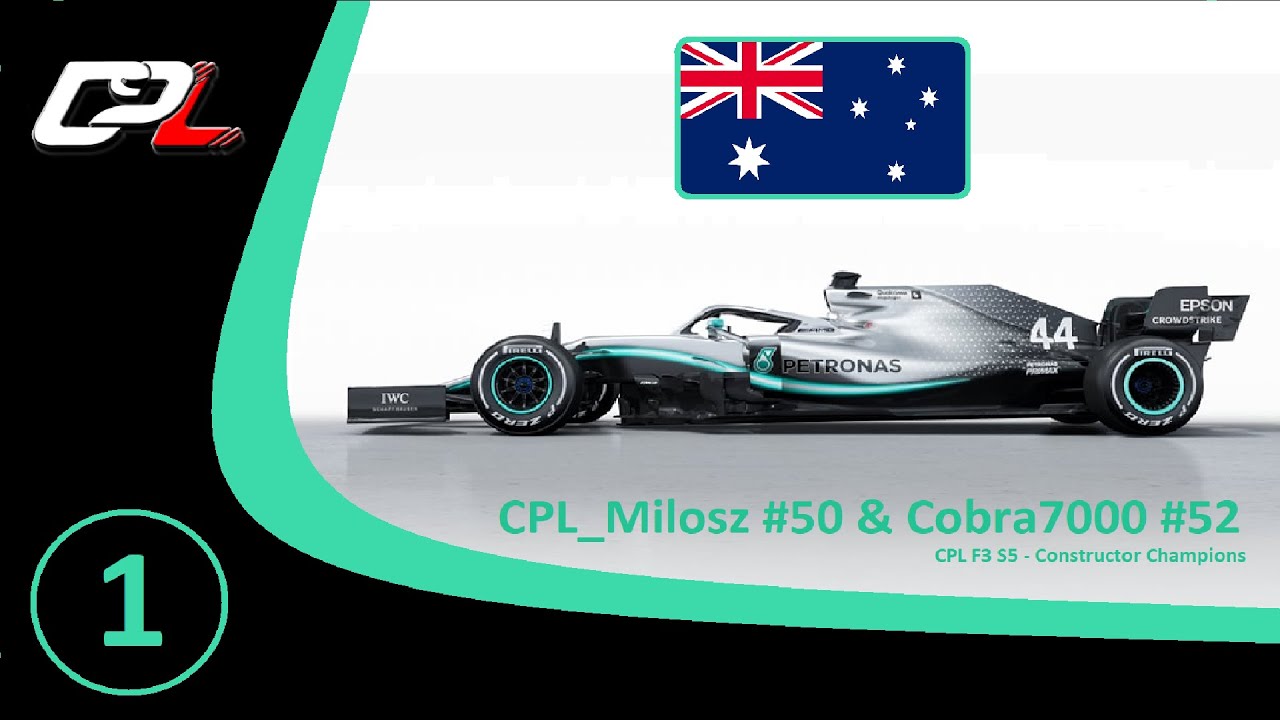CPL F1 - Australia #1 - YouTube