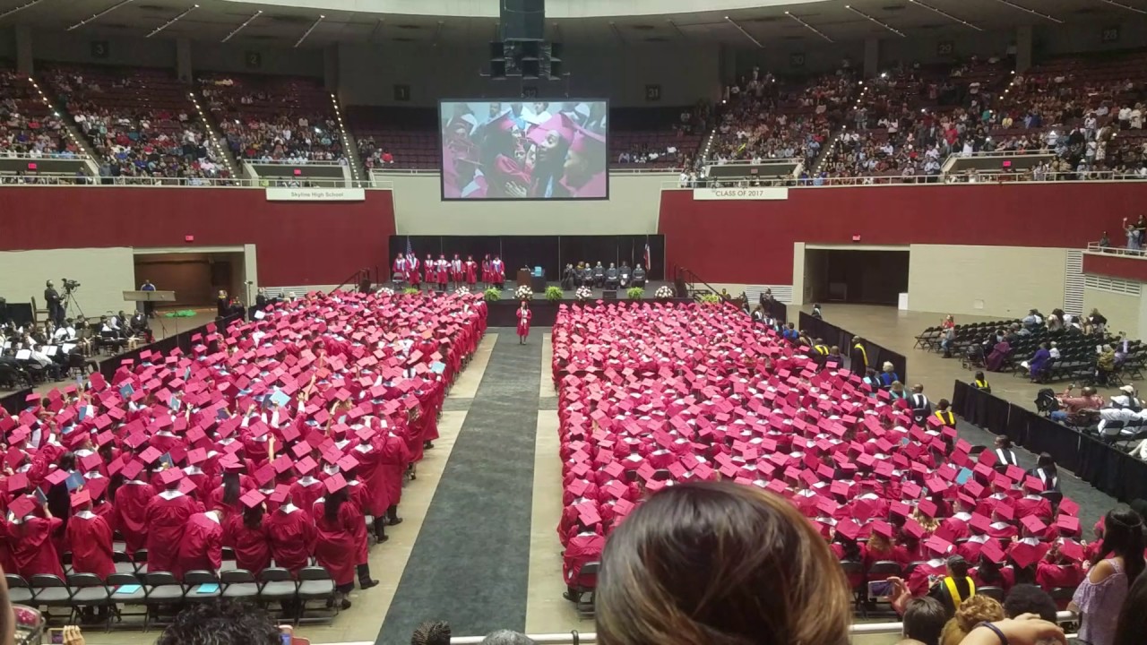 Skyline High School Graduation - Class of 2017 - YouTube