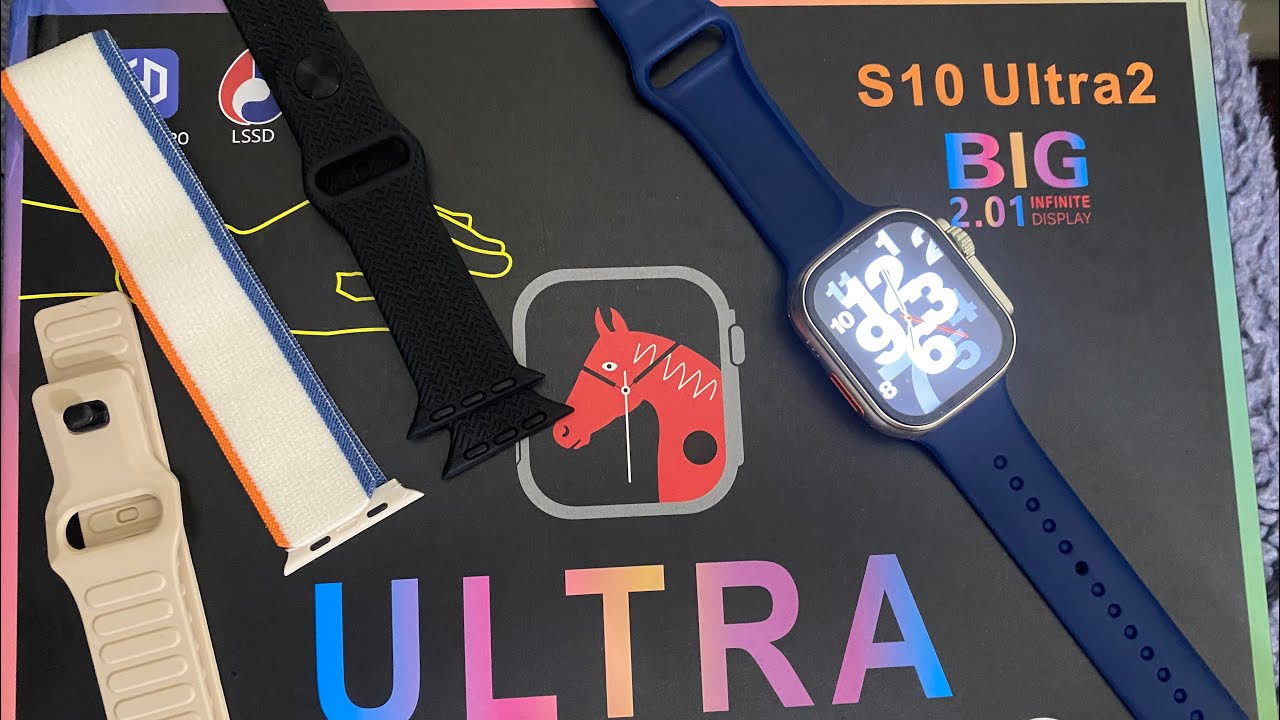 s10 ultra 2 smart watch unboxing(Sarim ne li new watch) - YouTube
