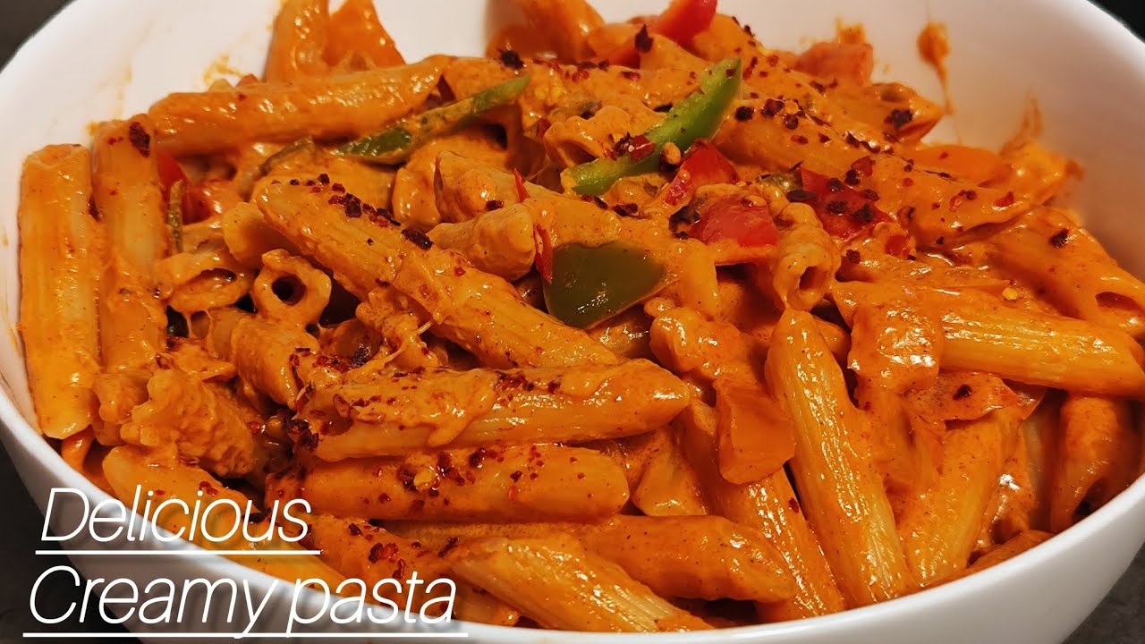 15- Minutes Creamy Cheesy Pasta | Without Meat - YouTube