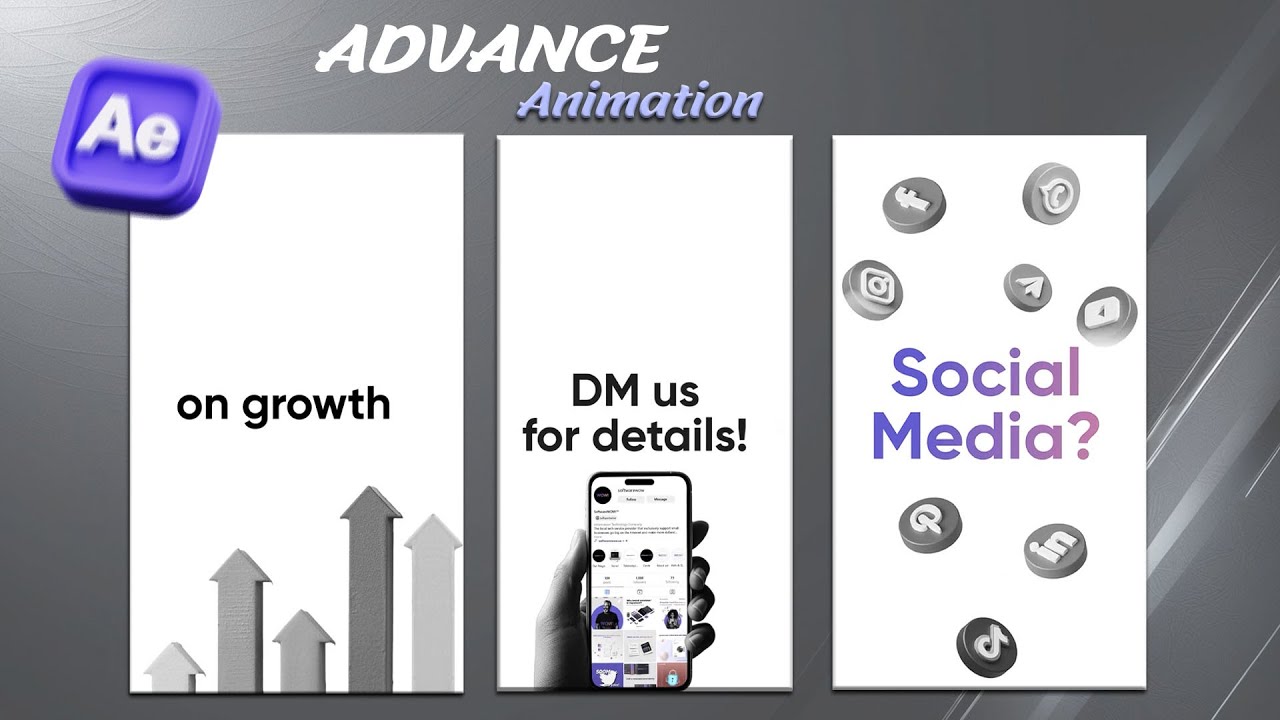 Advanced Animation | Breakdown | After Effects Tutorial | Animated ...