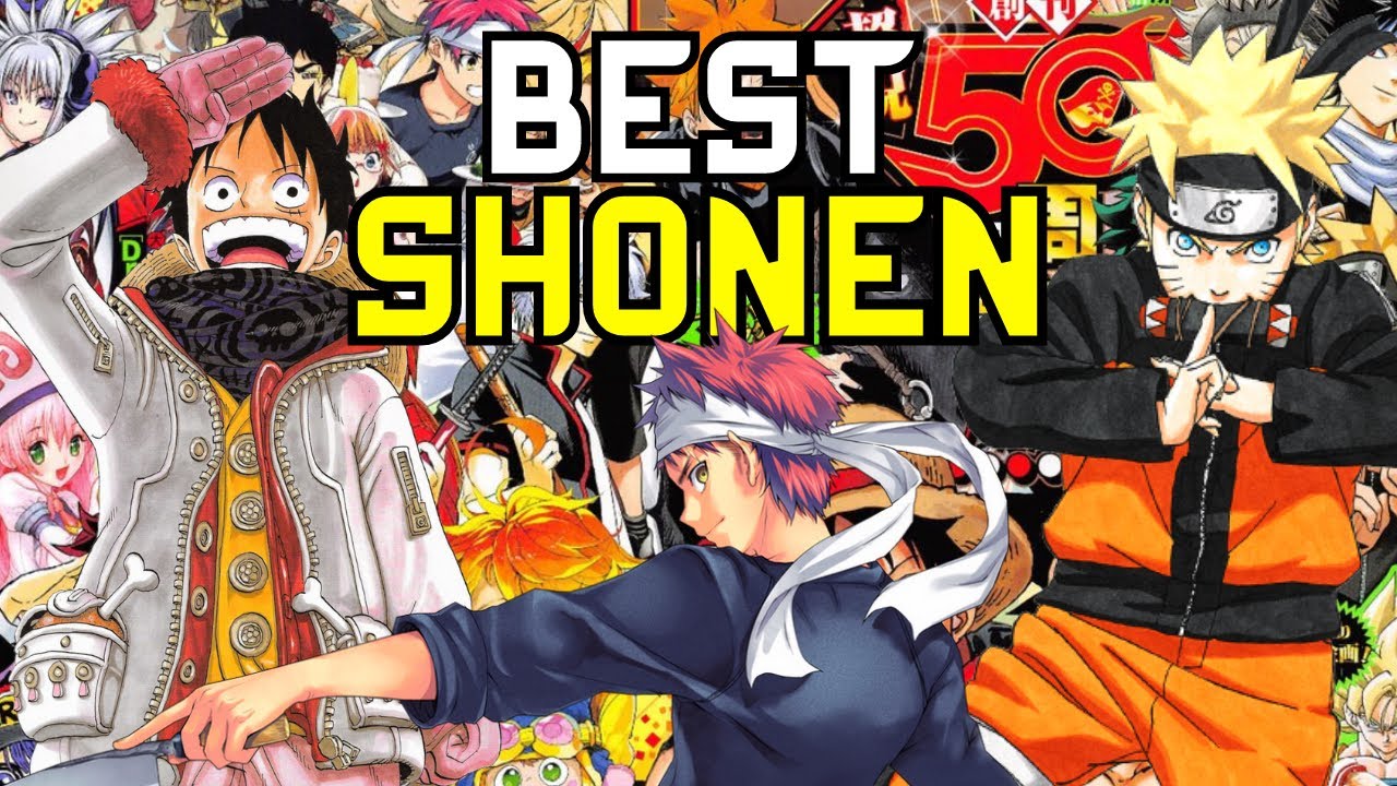 THE TOP 10 SHONEN ANIME - YouTube