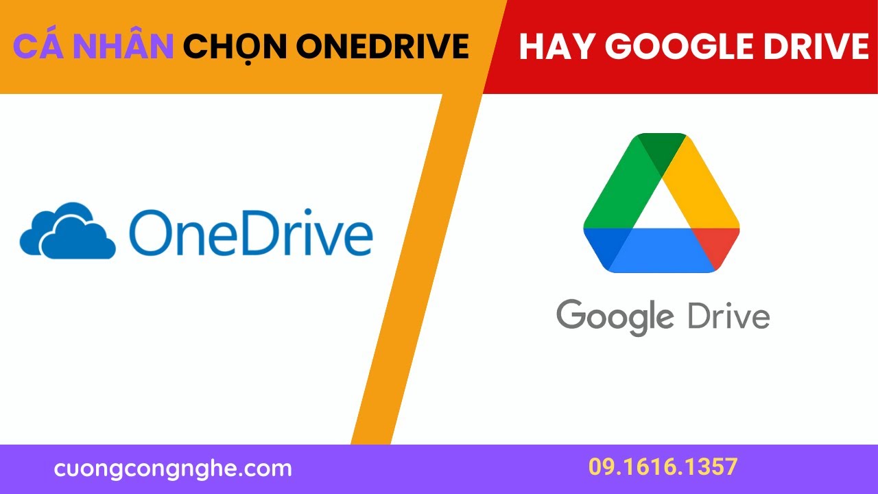 Vì sao nên chọn Google Drive hay OneDrive để lưu dữ liệu ? - YouTube