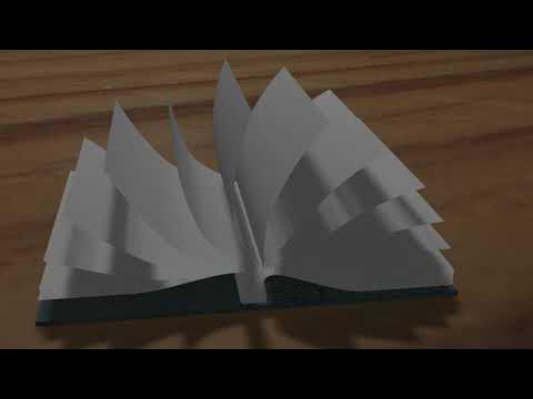 Create notepad animations in the blender - YouTube