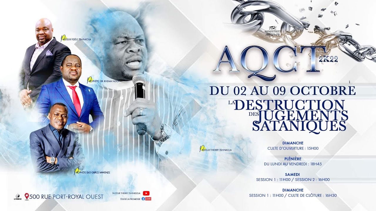AQCT (jour.5) - Pst Thierry Tshinkola. - YouTube