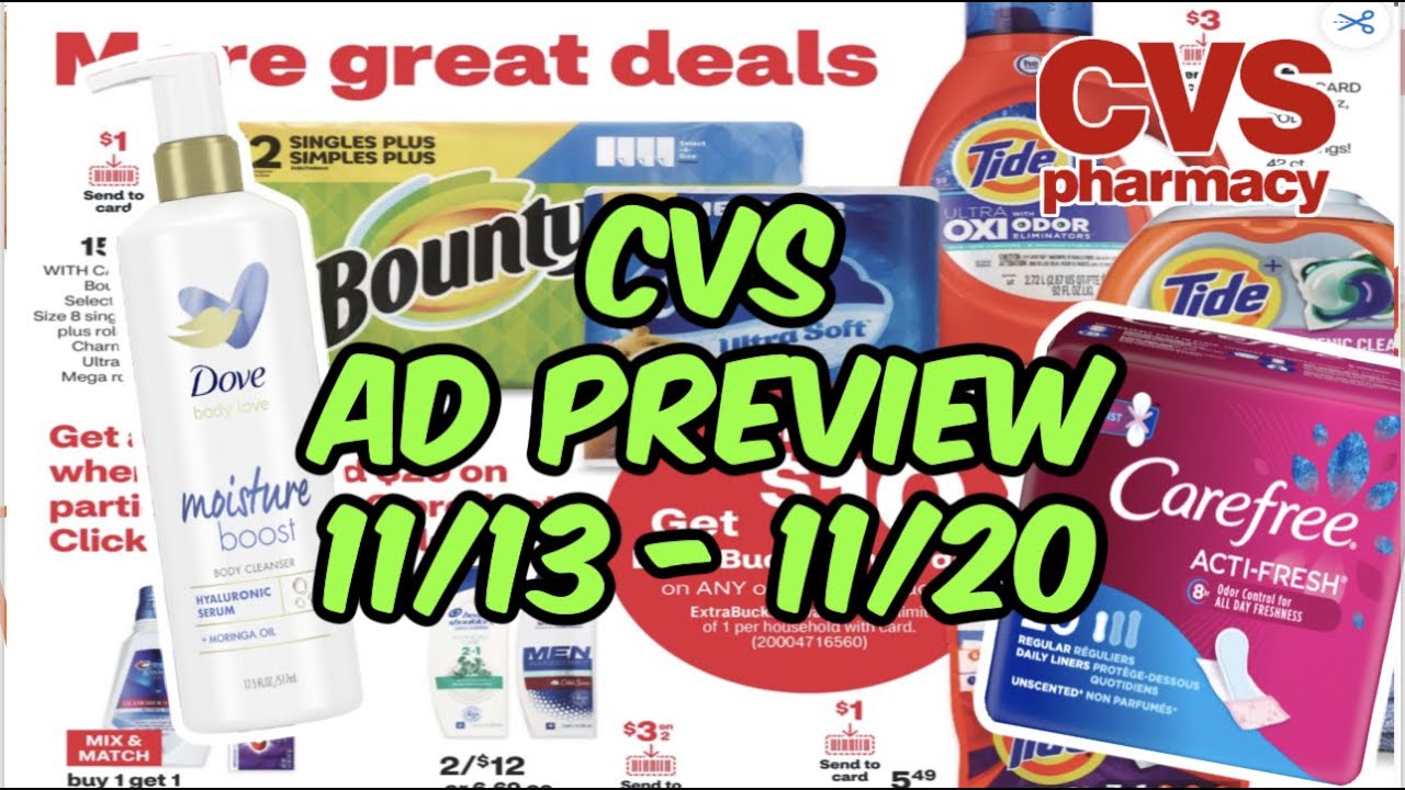CVS AD PREVIEW (11/13 - 11/20) - YouTube