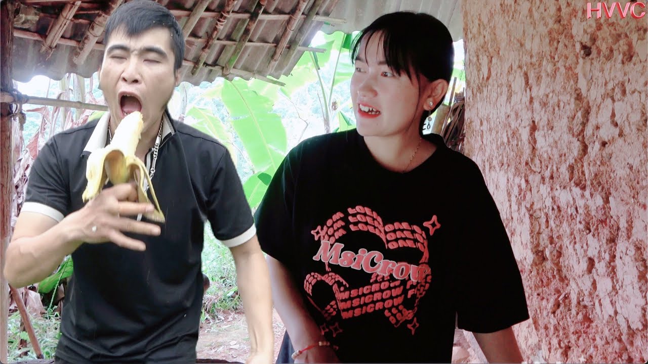 HVVC | cu Lực và hoa Lan dọn dẹp ngôi nhà hoang để chuẩn bị làm phim ...