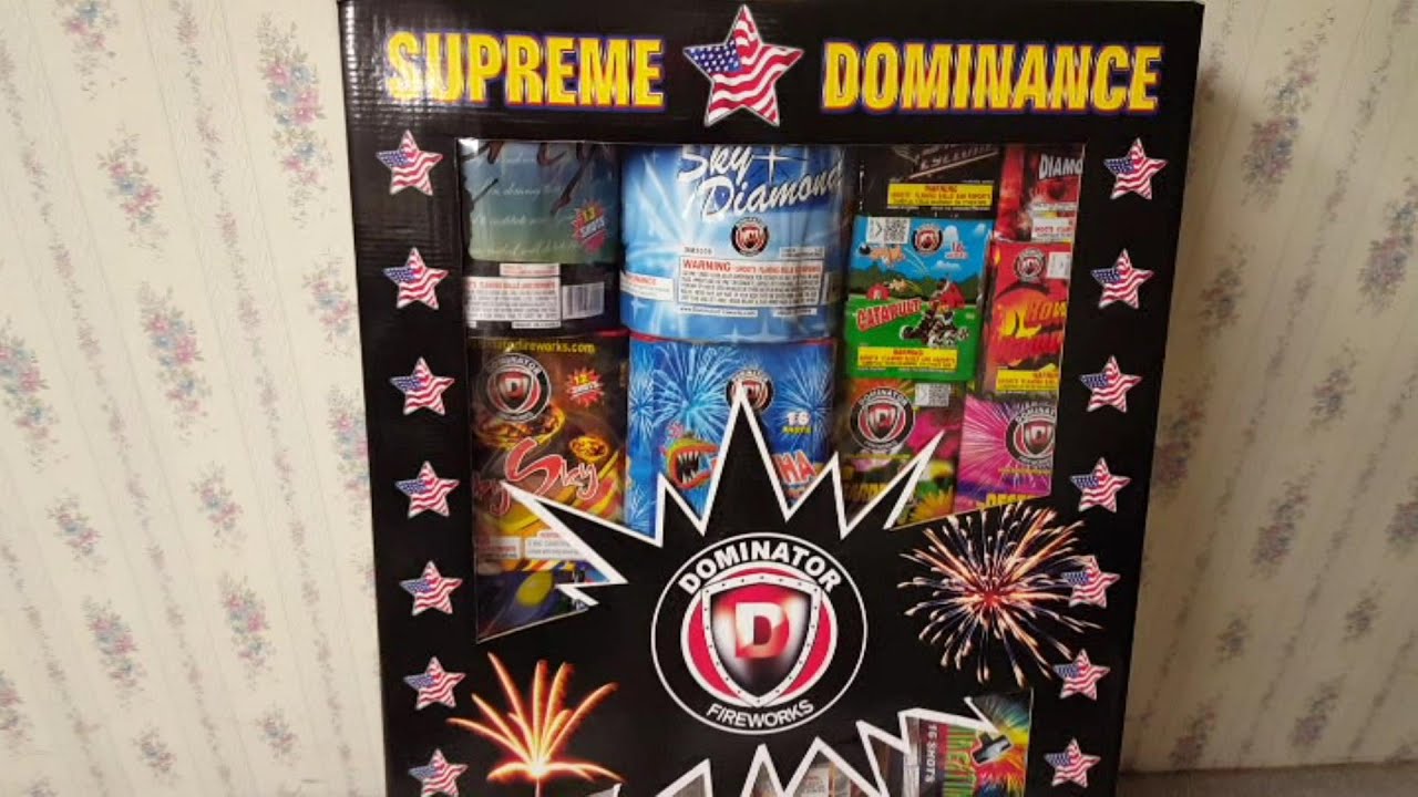 Fireworks Unboxing - Supreme Dominance Assortment (Dominator) - YouTube