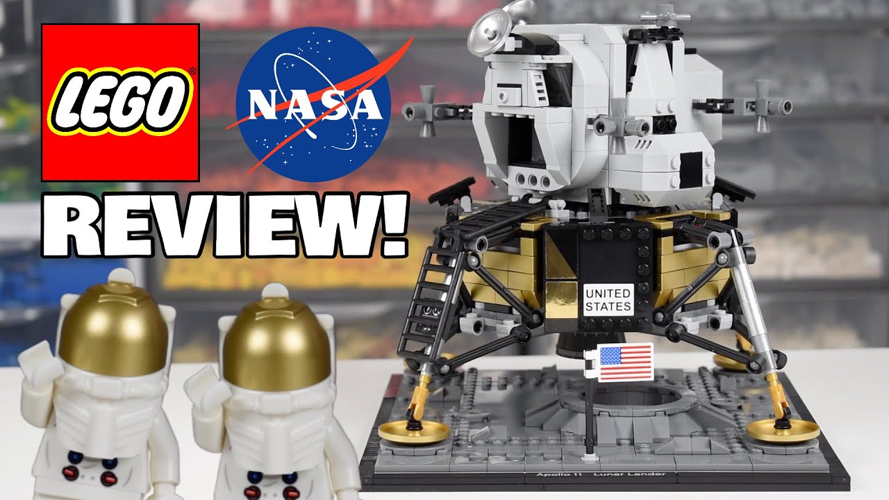 LEGO Creator Expert NASA Apollo 11 Lunar Lander Set 10266 Review! - YouTube