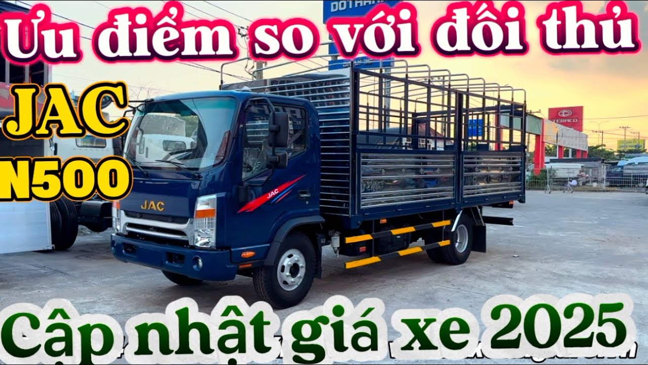 Phân tích ưu điểm của xe tải Jac N500 E5 2025 | Cập nhật giá xe tải Jac ...