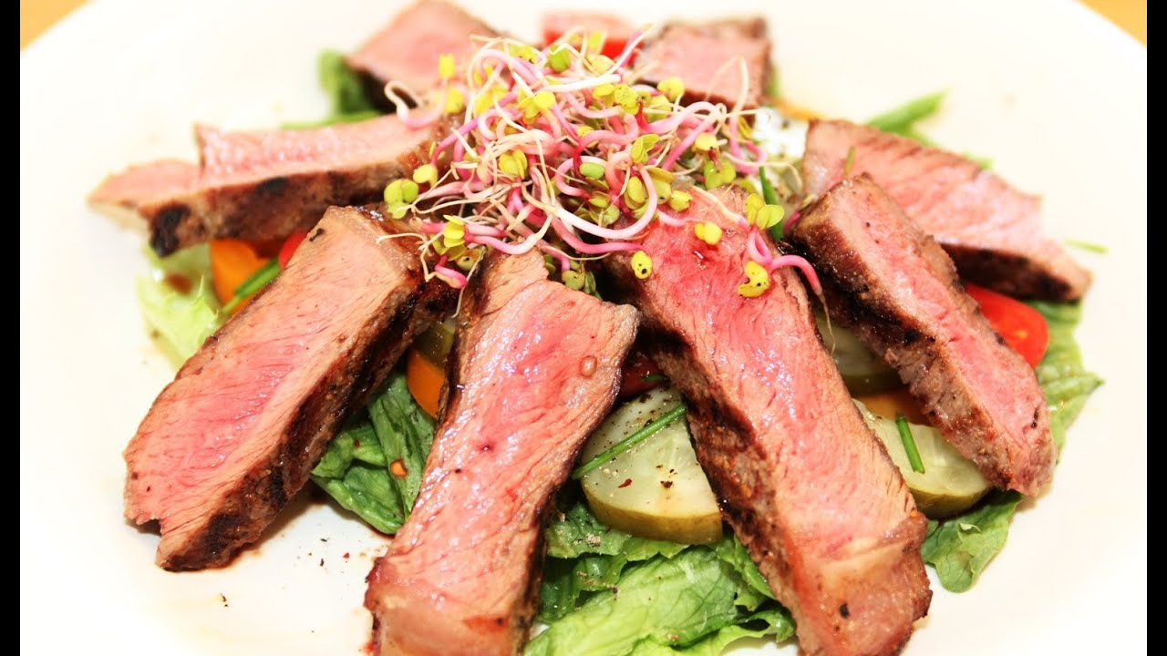 Jak zrobić steka wołowego z rostbefu. - YouTube