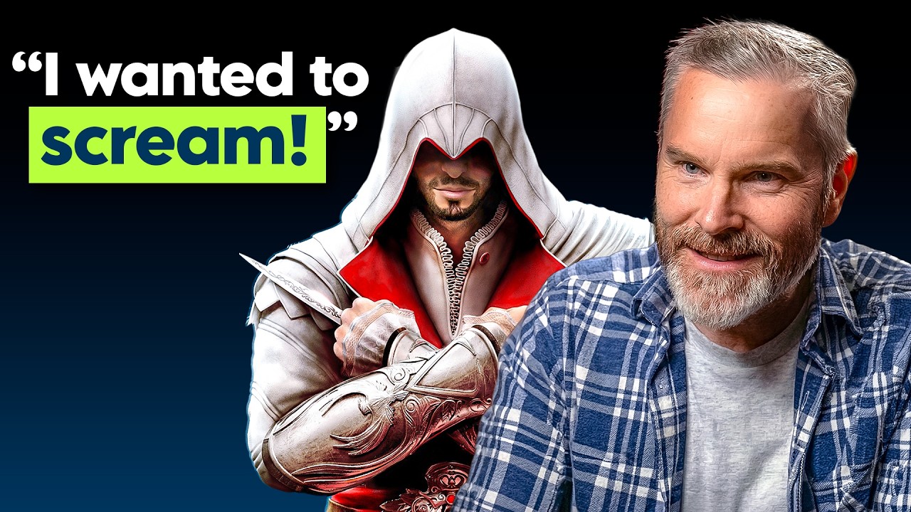 Ezio Voice Actor Reacts To Iconic Assassin's Creed Scenes - YouTube