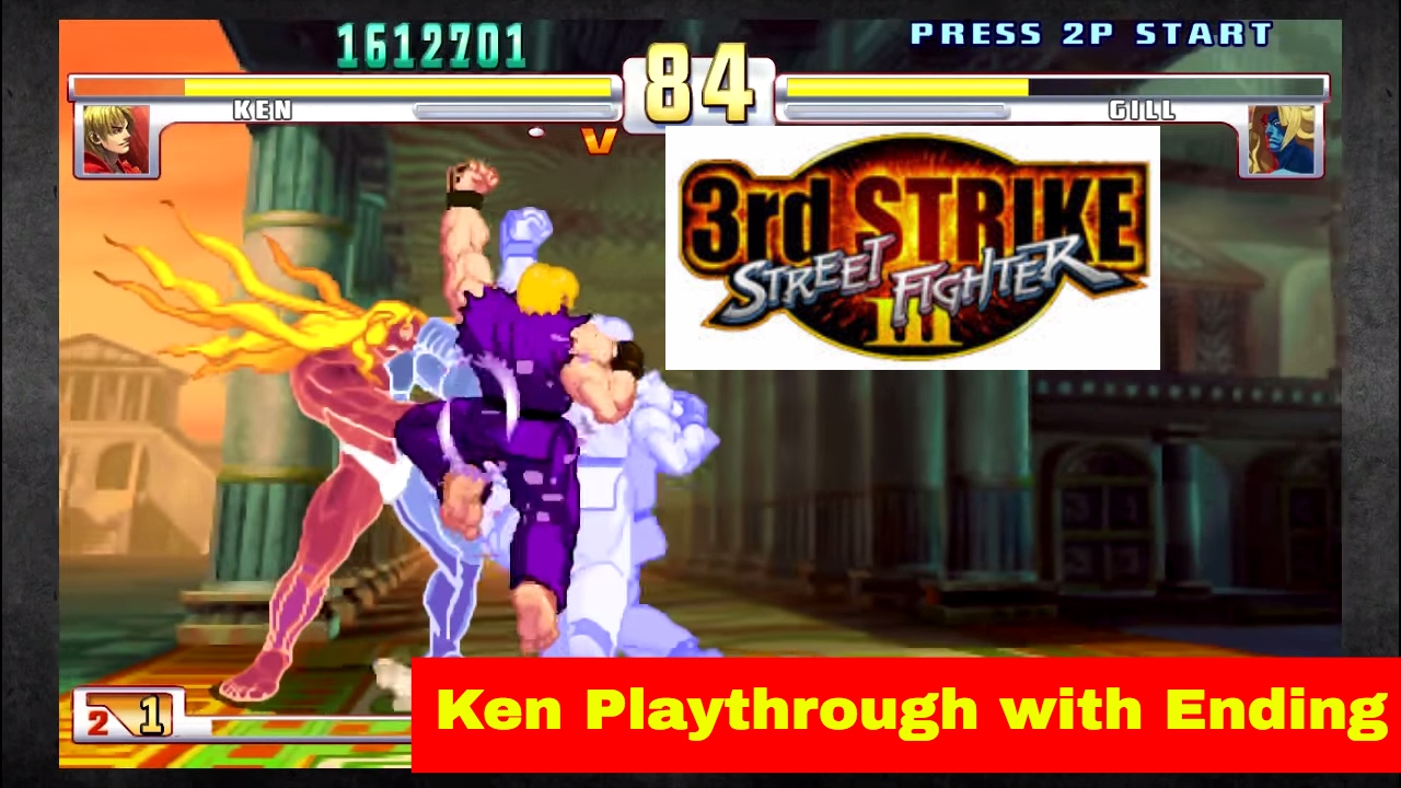 Street Fighter 3 Third Strike Online Edition: Ken Playthrough on ps3 ...