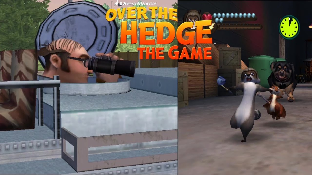 Escaping The Sniffer!! (Over The Hedge Game) (PC Gameplay) Part 2 - YouTube