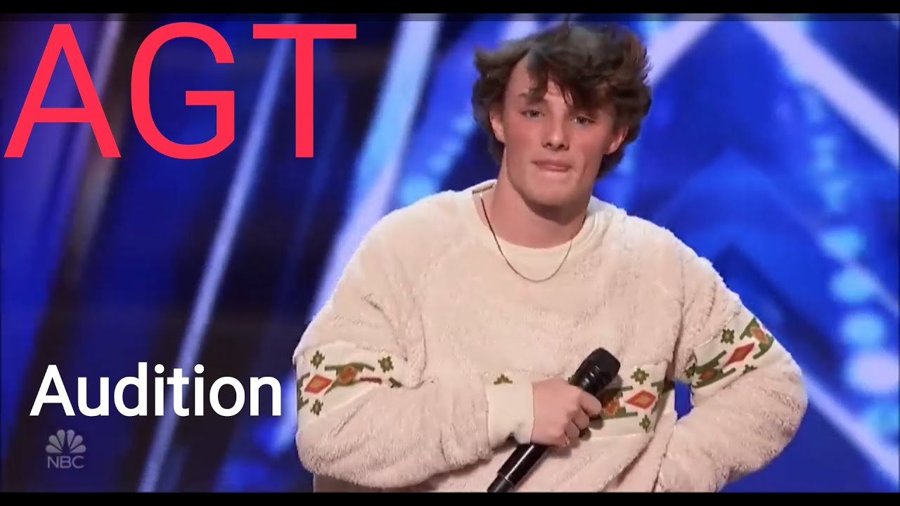 17 year old Football Star Thomas Day sings "Break My Heart Again" by ...