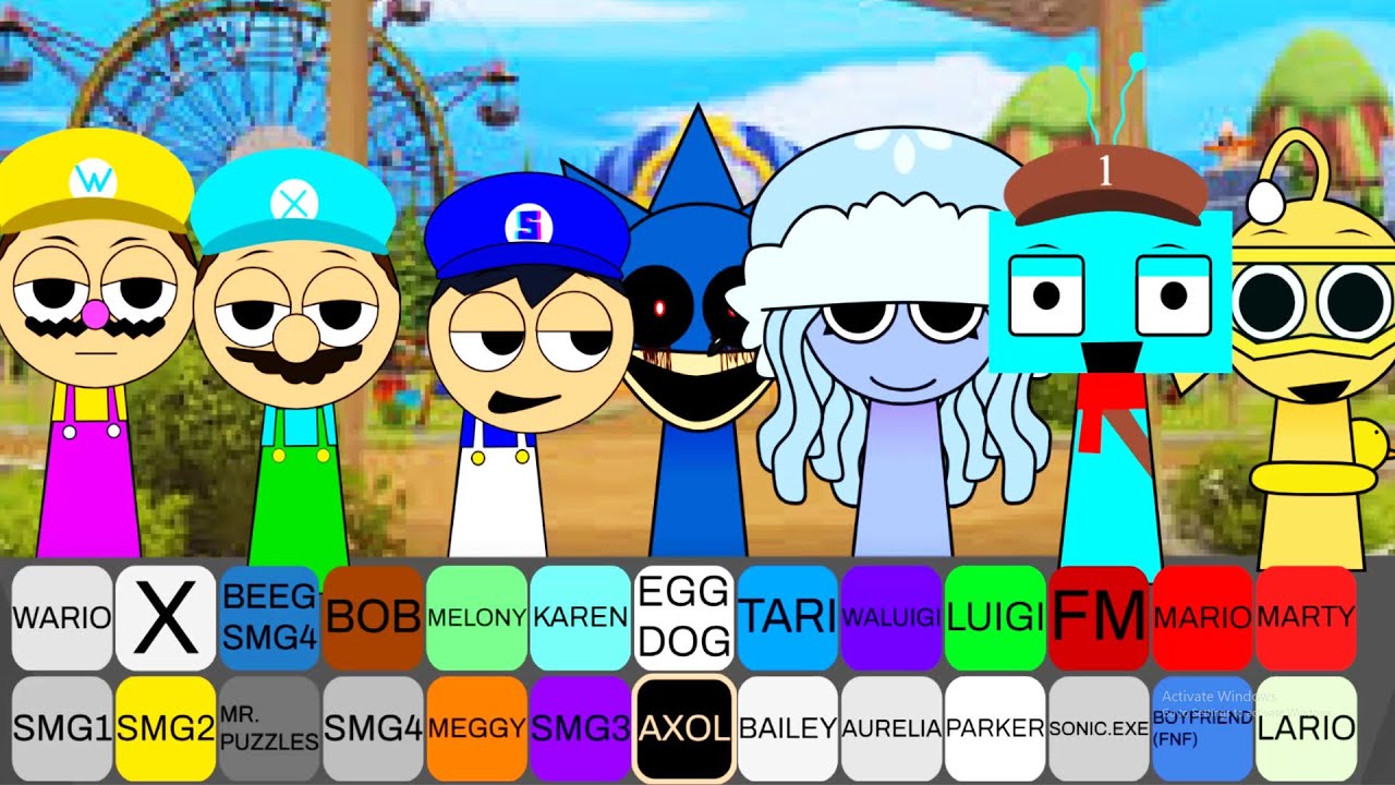 Incredibox Sprunki Retake MARIO New Kill Mod Edition! All Reactions ...