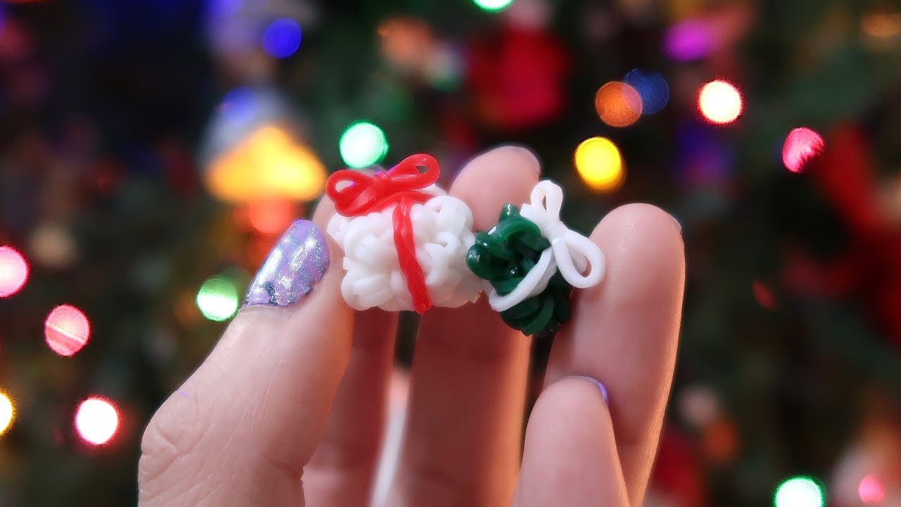 Loomigurumi Tiny Present Tutorial (Rainbowloom) - YouTube