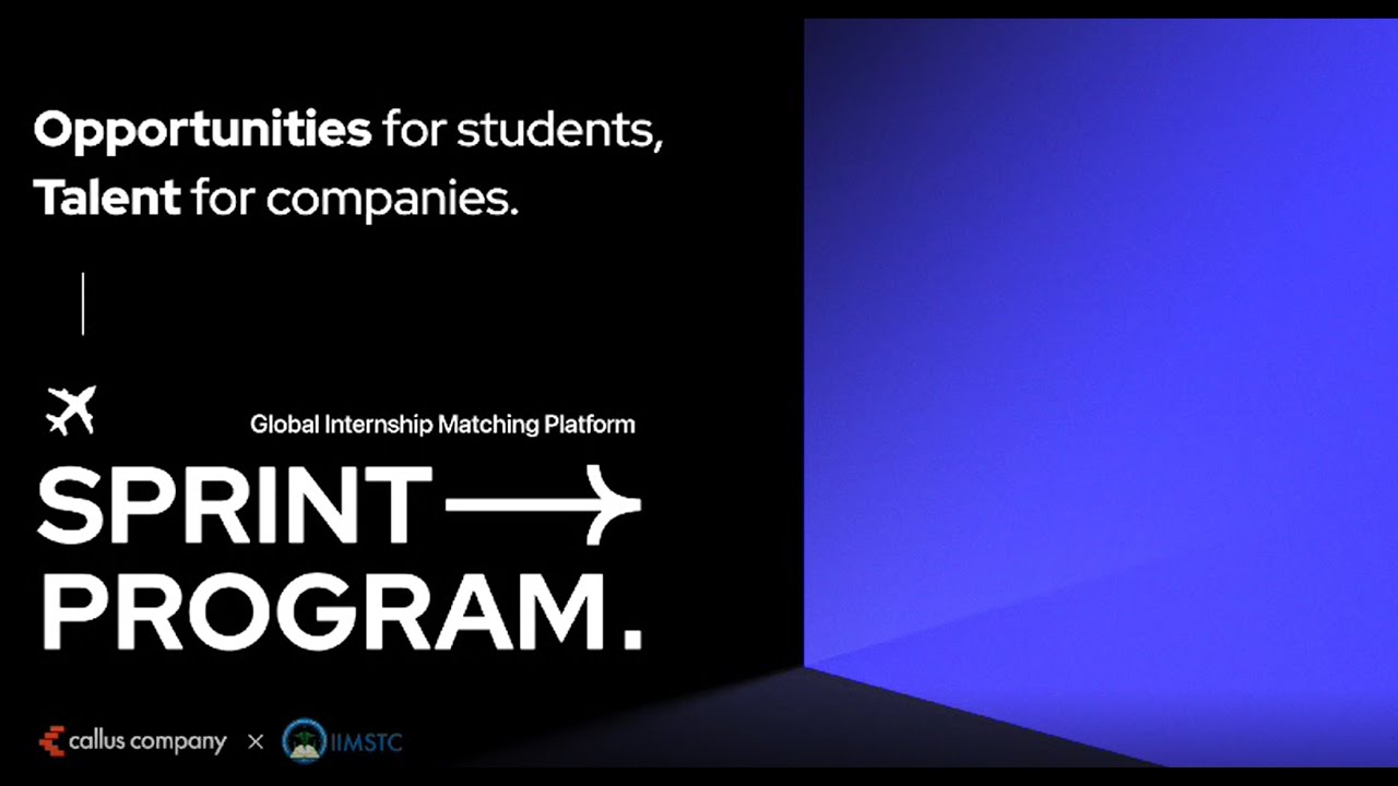 SPRINT PROGRAM: IIMSTC - CALLUS COMPANY - YouTube